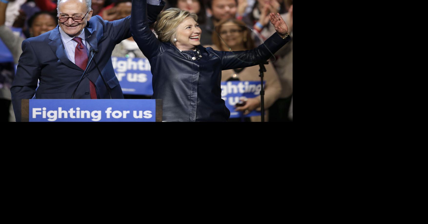 Once rivals and allies, Clinton, Schumer eye new partnership