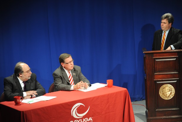 Senate candidates vie for votes in redrawn district