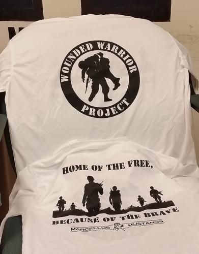 Marcellus Mustangs football team to support Wounded Warrior Project ...