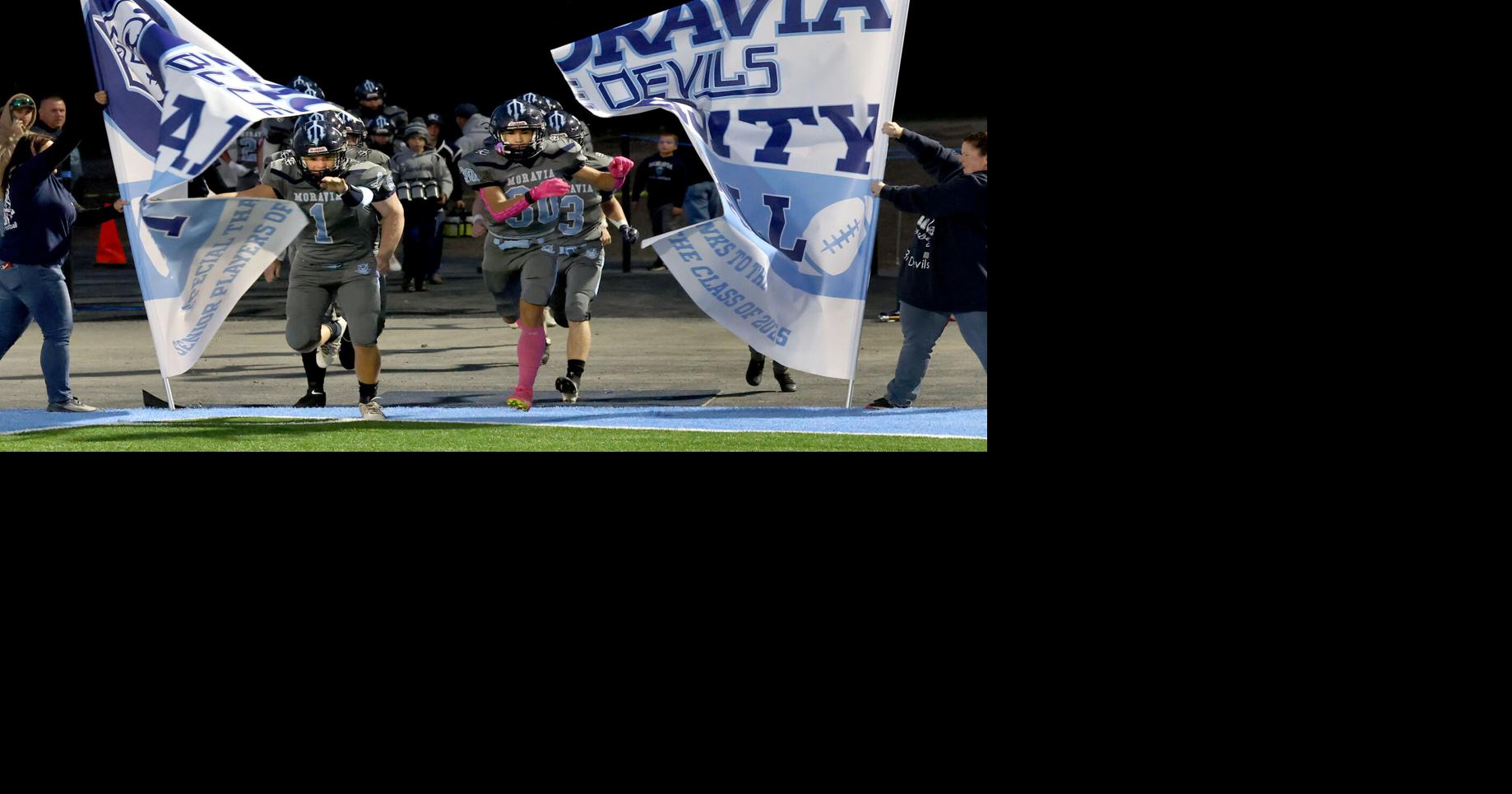 How Moravia football put 43 points on Newfield in a quarter