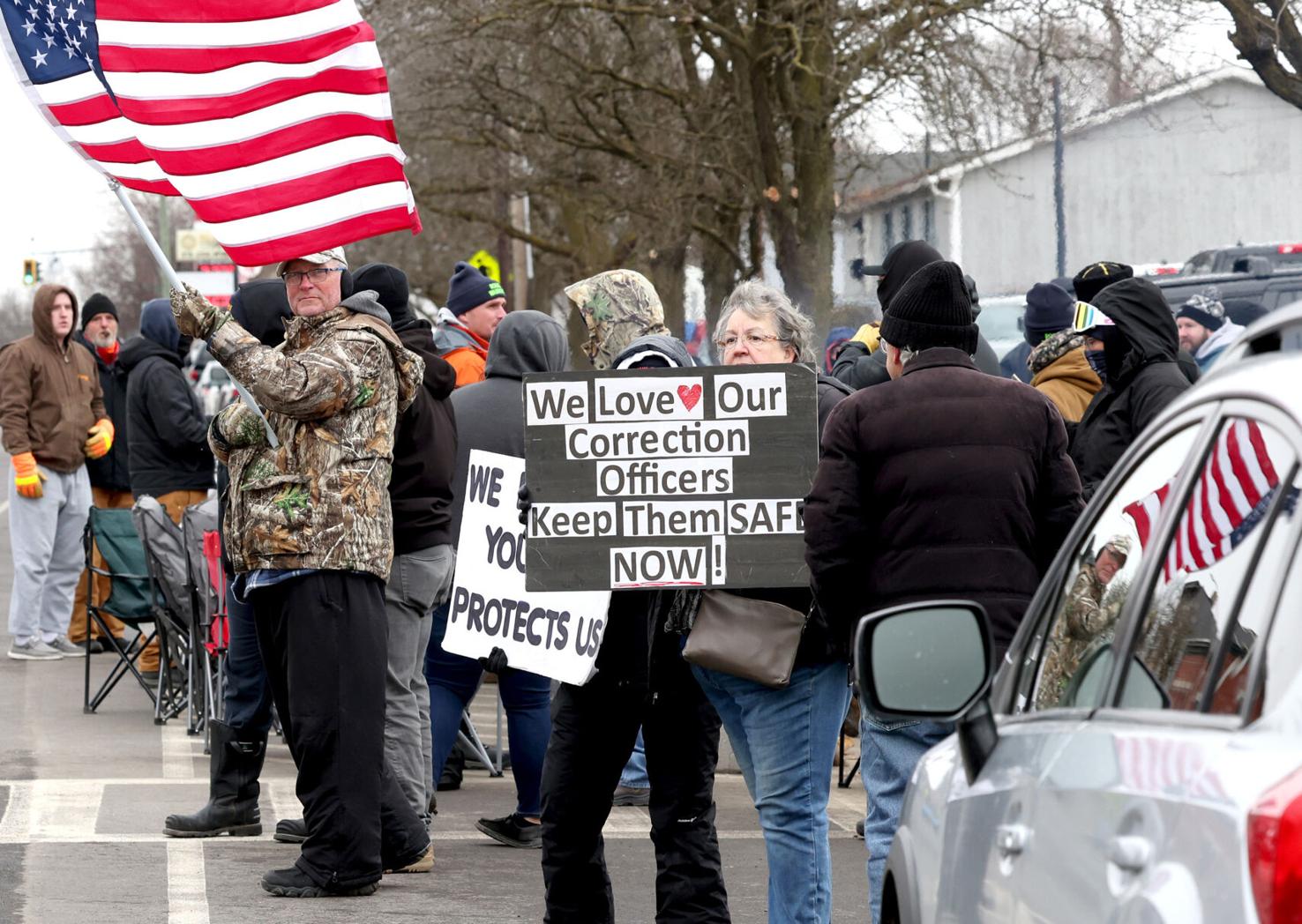 How much NY correction officer strike is costing state