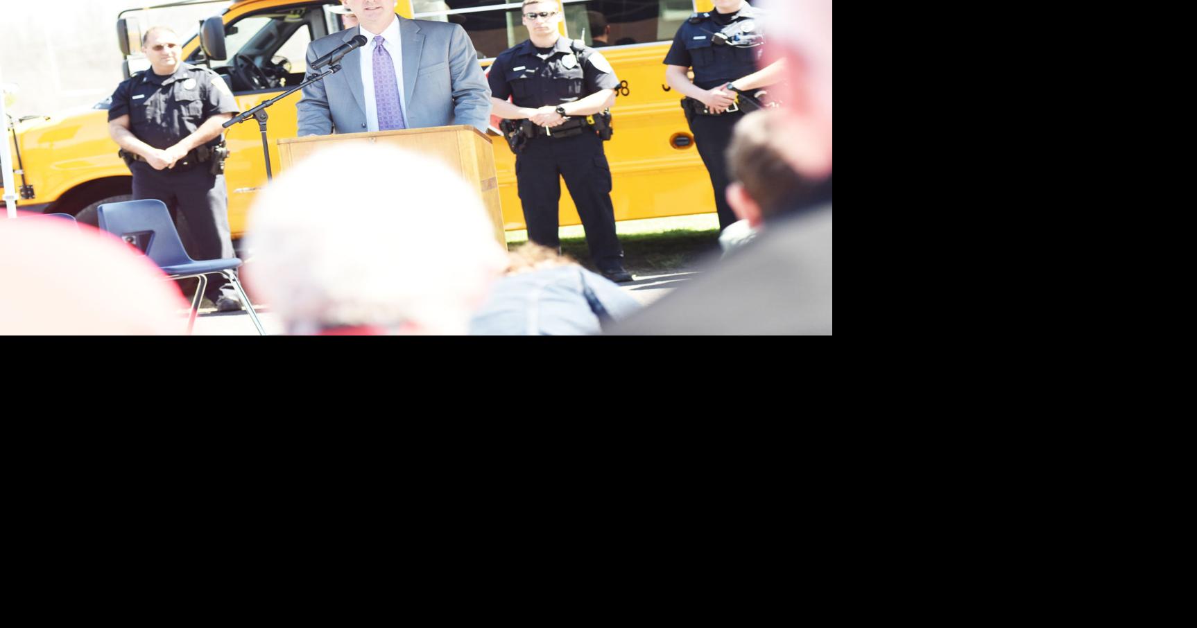 Flashing red means stop; Jordan-Elbridge event focused on school bus safety