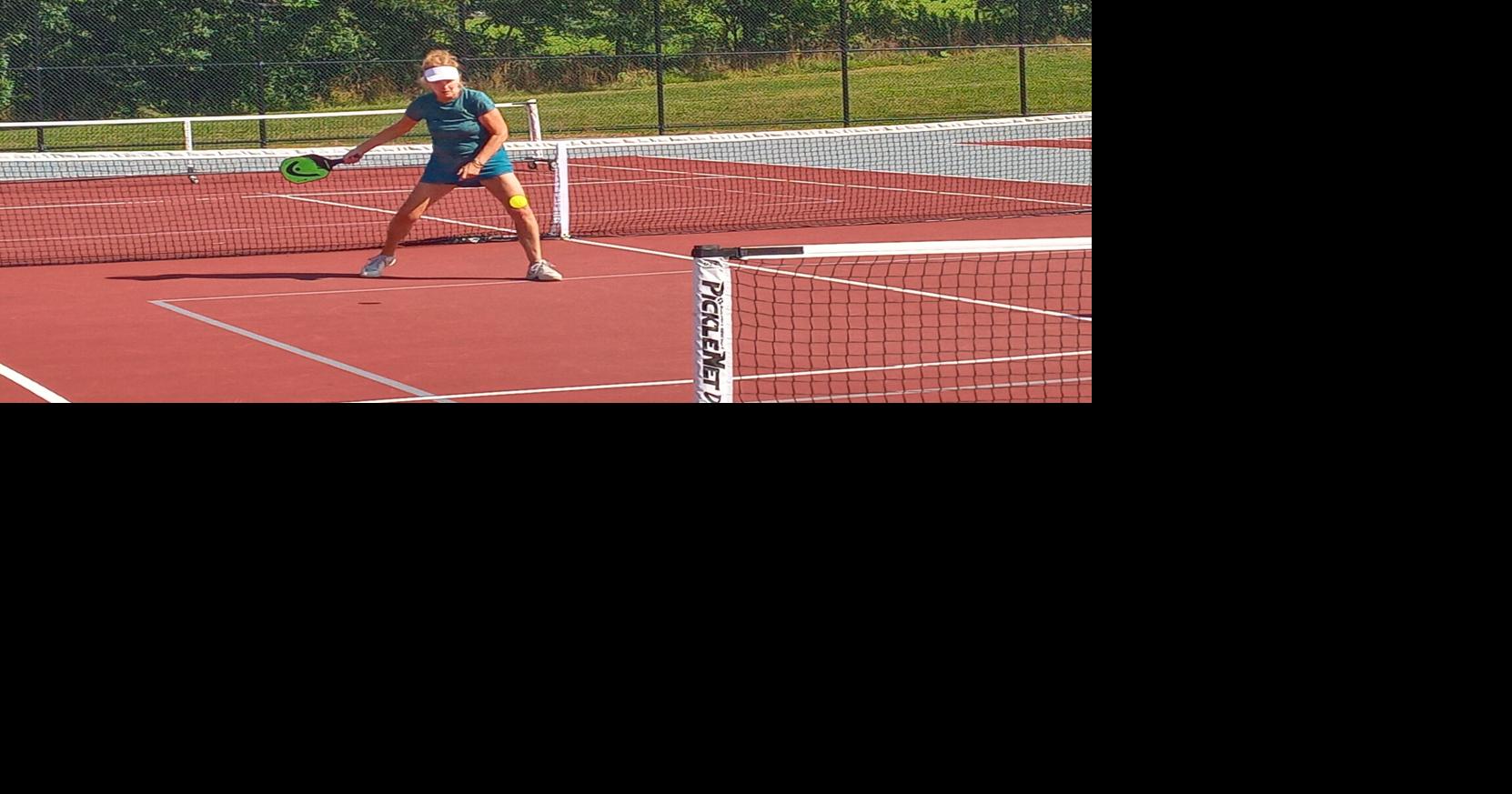 Wells College alumna acknowledged at pickleball court dedication