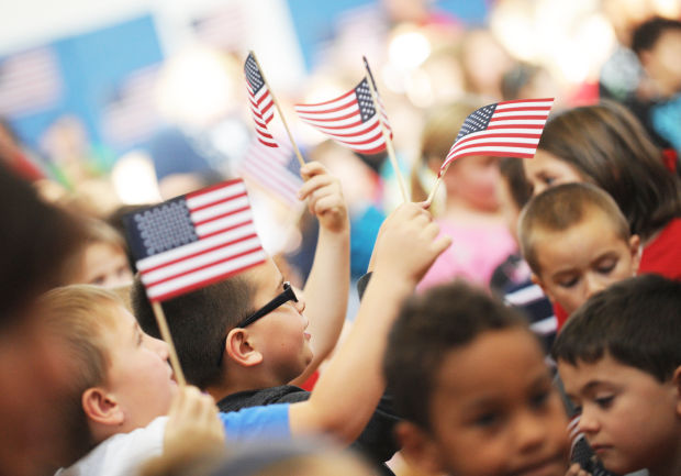 Owasco Elementary students honor veterans in school ceremony
