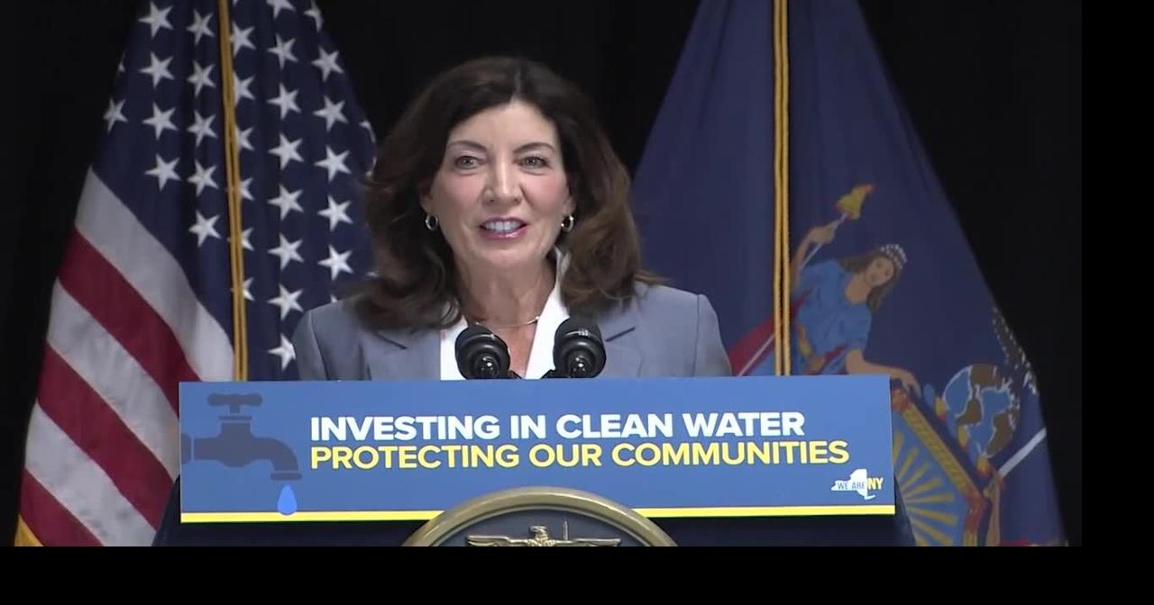 NY Gov. Hochul announces water infrastructure grant program