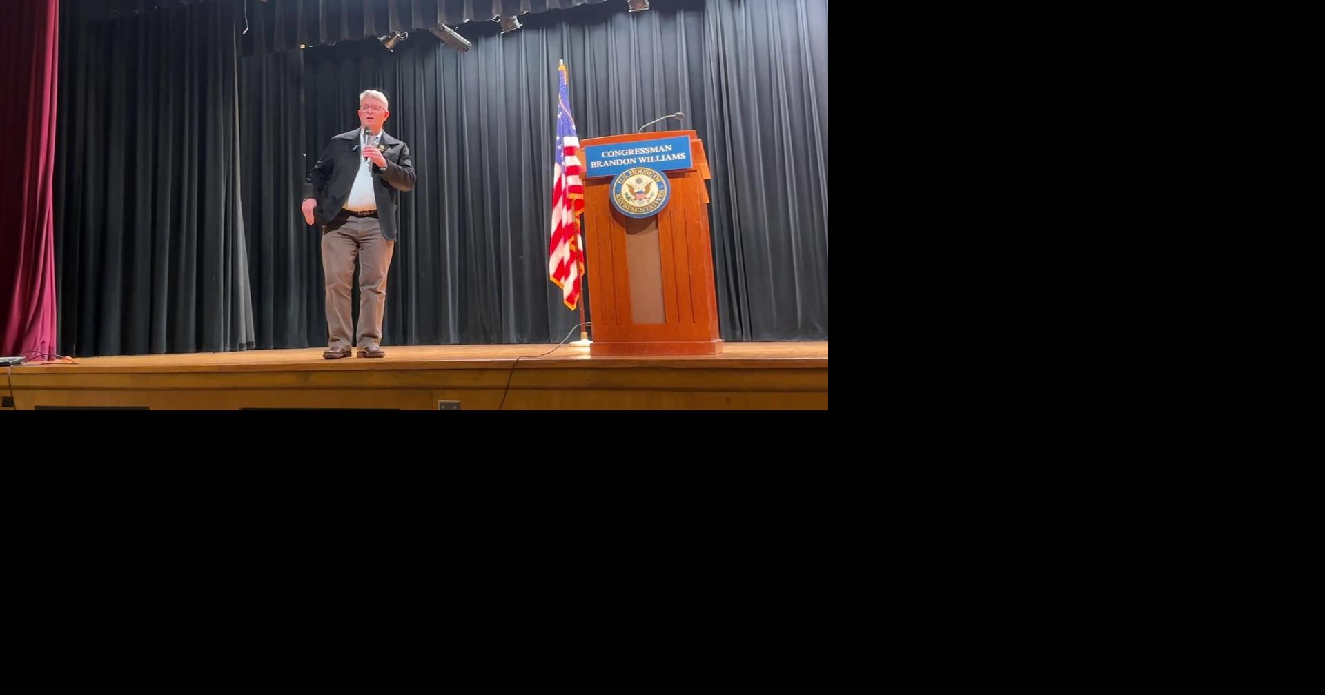 What Rep. Brandon Williams said at first CNY town hall meeting