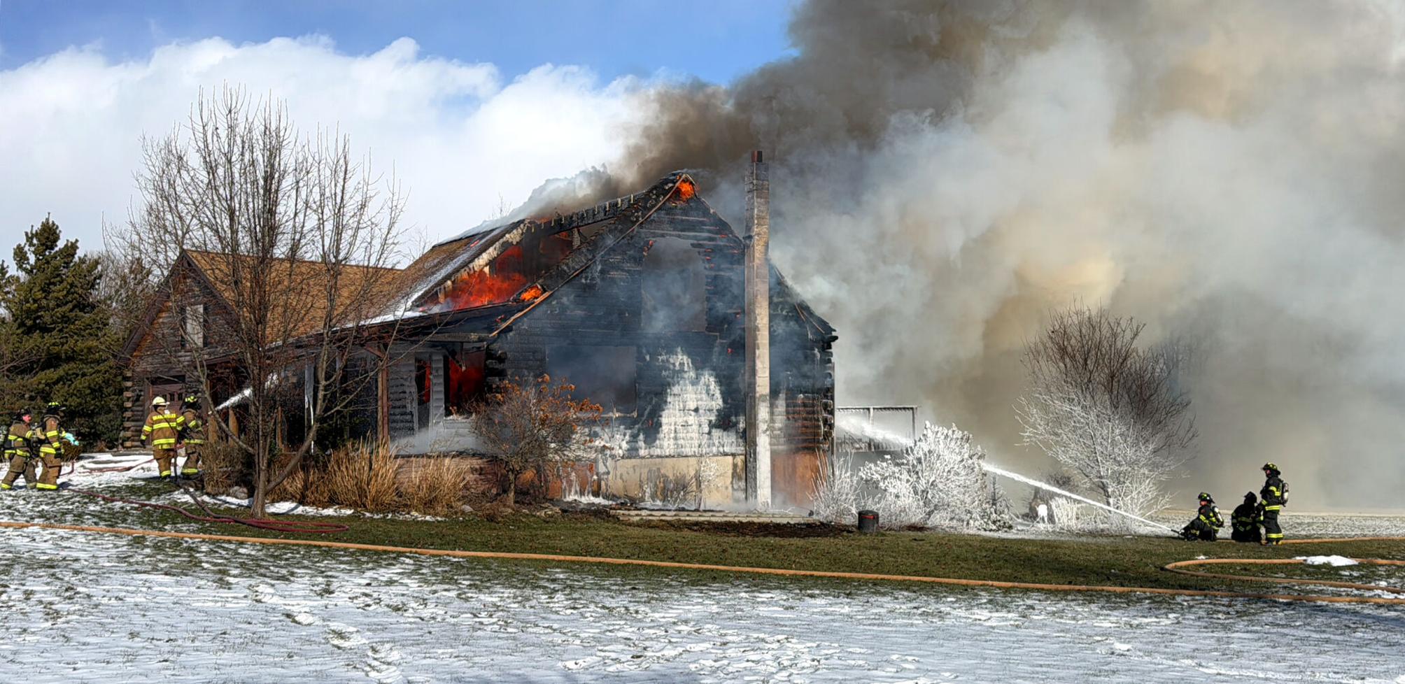 House fire in Skaneateles kills pets, displaces family