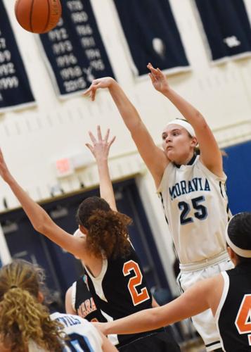 Moravia girls basketball efficient in 47-29 win over Marathon
