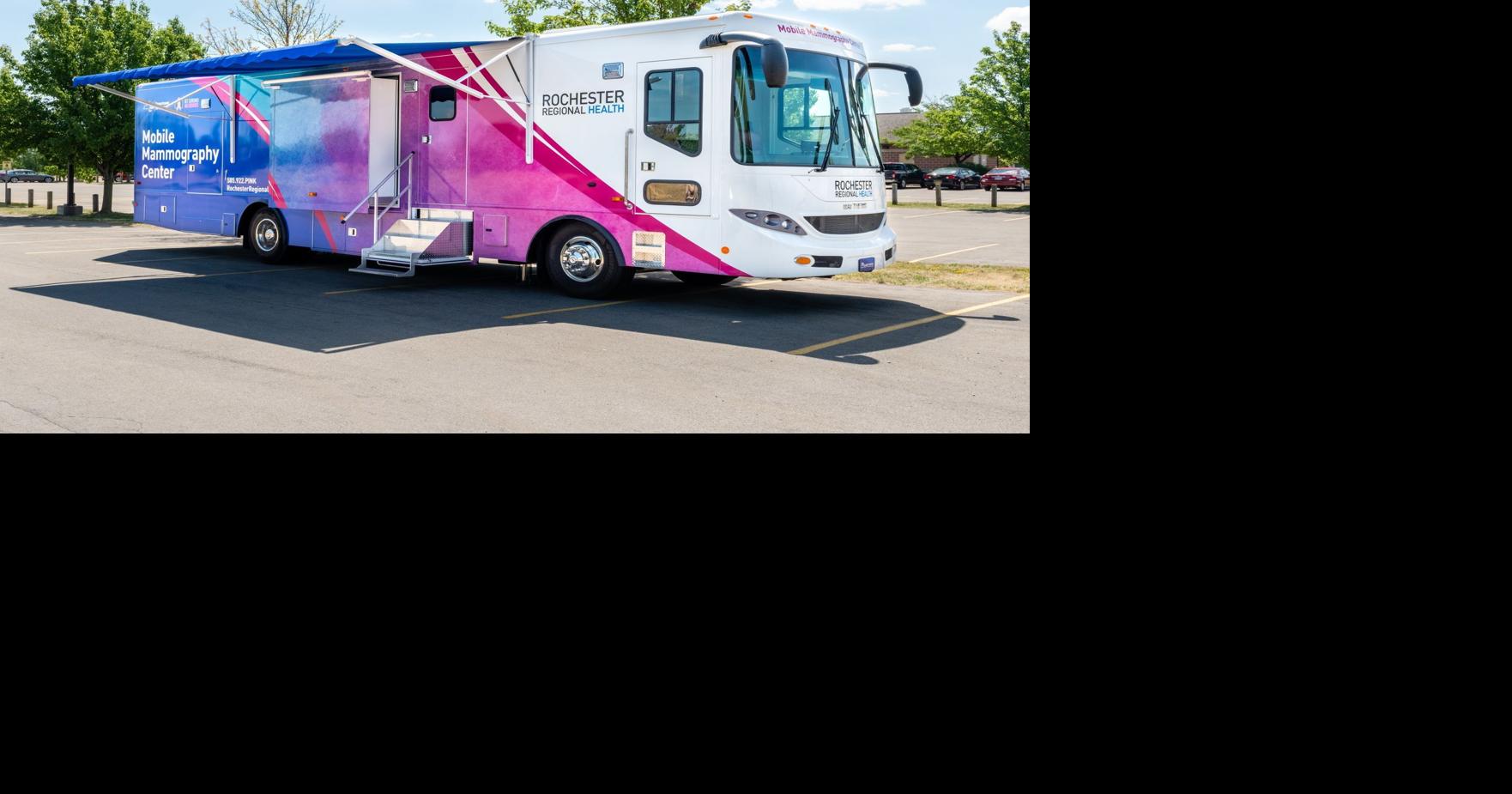 Mobile mammography bus bringing free breast cancer screenings to Auburn