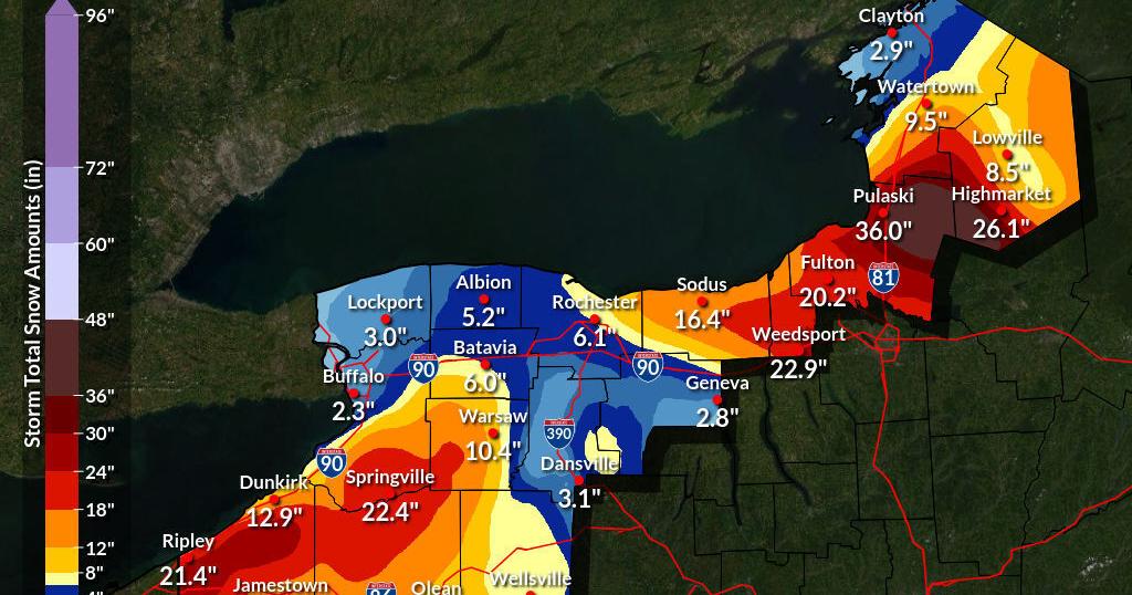 Weekly top reads: Winter storm hits northern Cayuga County, new Cayuga ...