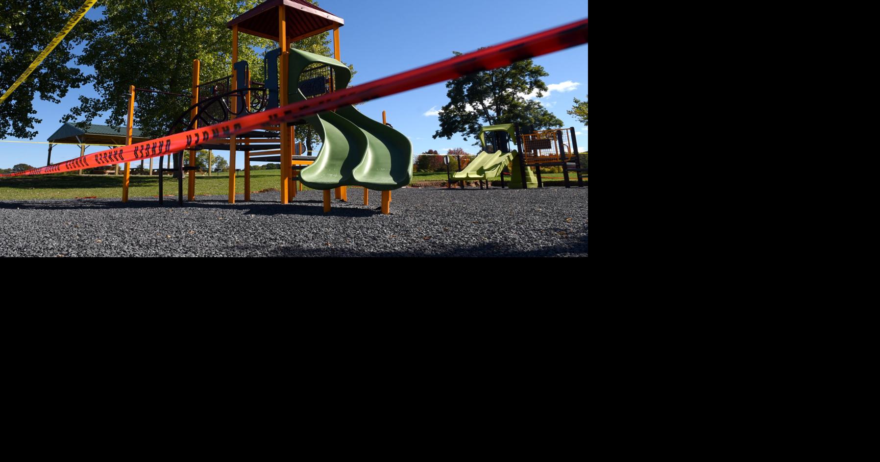 Sennett's town park takes shape with new playground, pavilion