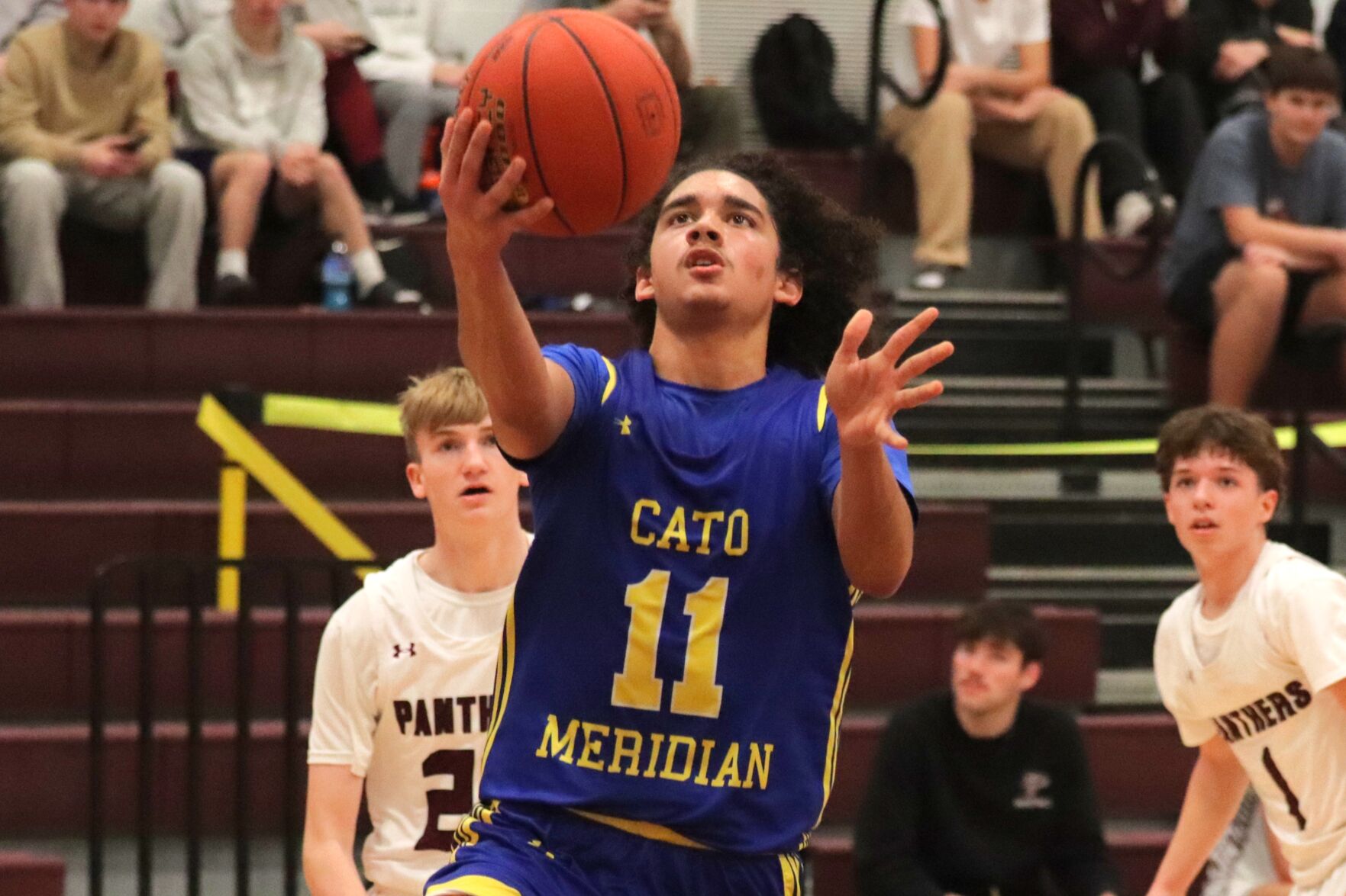Cato-Meridian boys basketball beats Port Byron (photos)