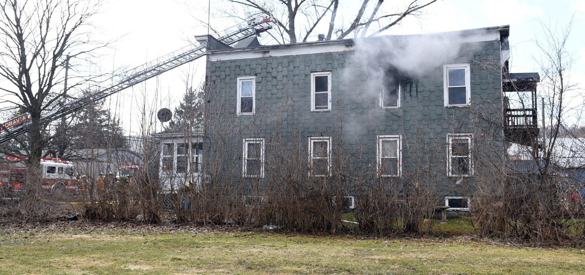 Three displaced by fire in Locke home