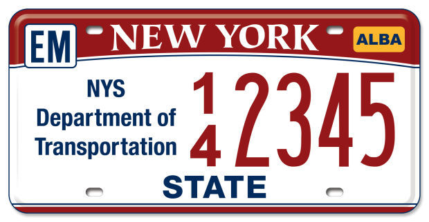 Cuomo: DMV to issue free red license plates for local and state ...
