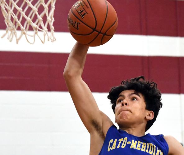Cato-Meridian boys basketball pitches shutout in first quarter in win ...