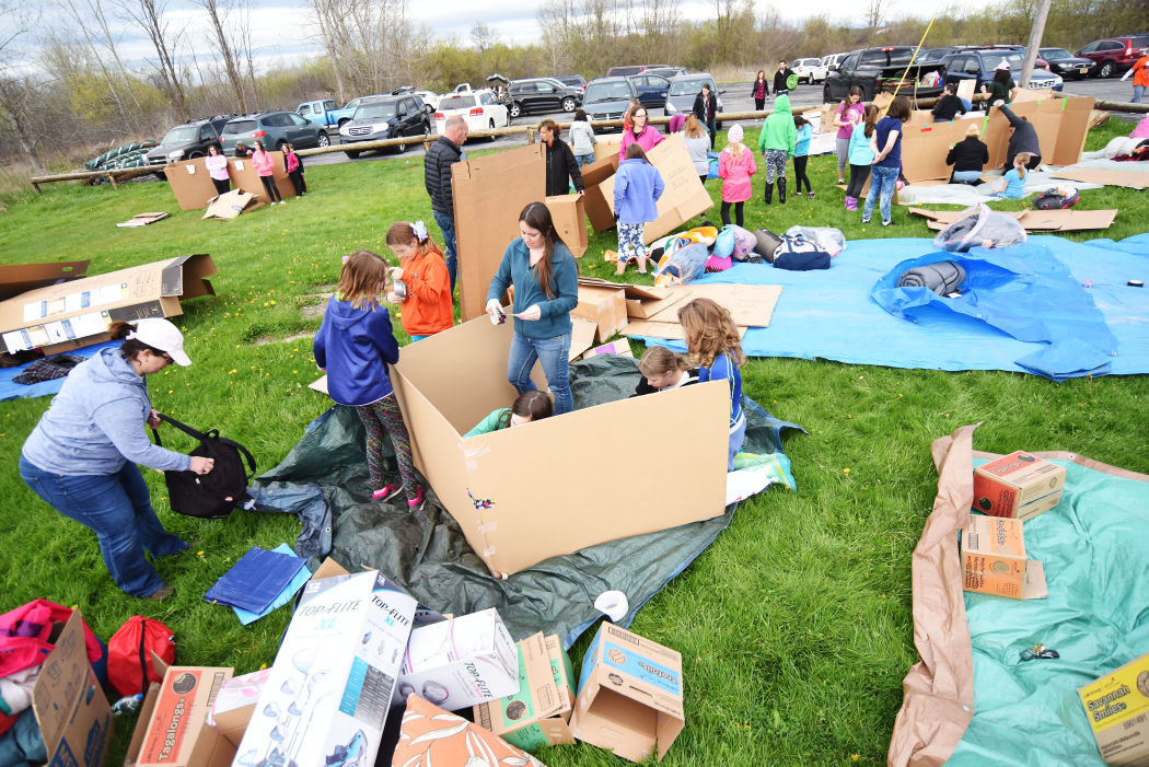 Youth camp in cardboard shelters to bring awareness to homelessness in ...