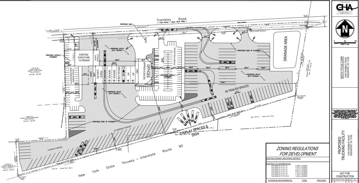Page Trucking's plans to expand, rebuild from fire approved by Cayuga ...