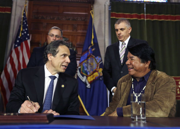 Cuomo: Agreement with Oneidas gives nation exclusive gaming rights in ...
