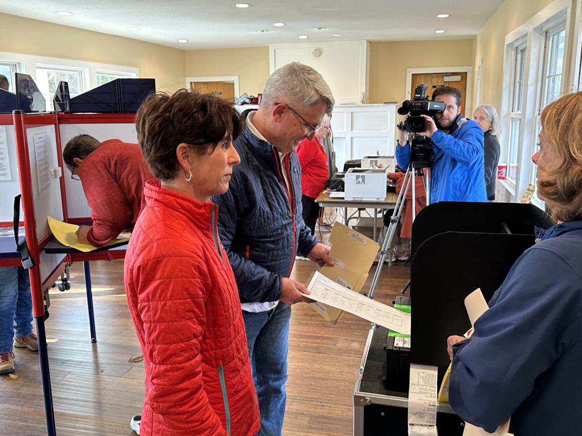 Gallery: U.S. Rep. Brandon Williams votes in Auburn