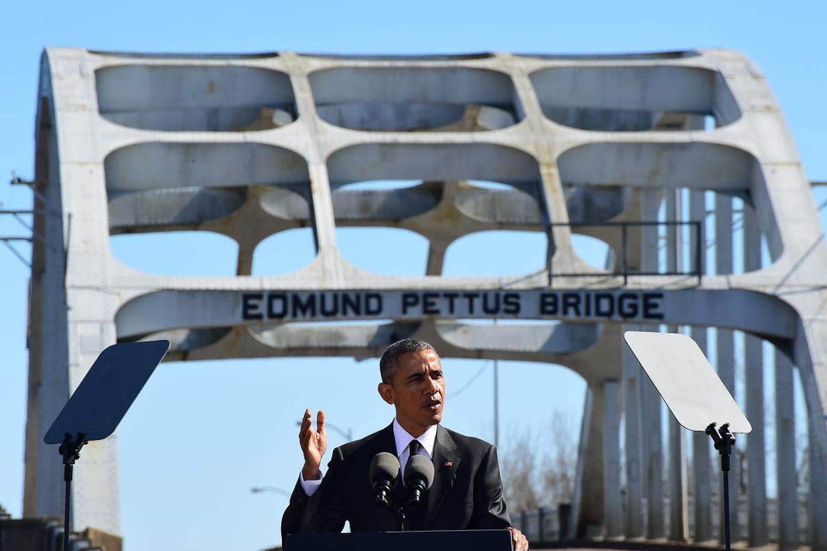 President Obama mentions Seneca Falls in speech commemorating Selma march
