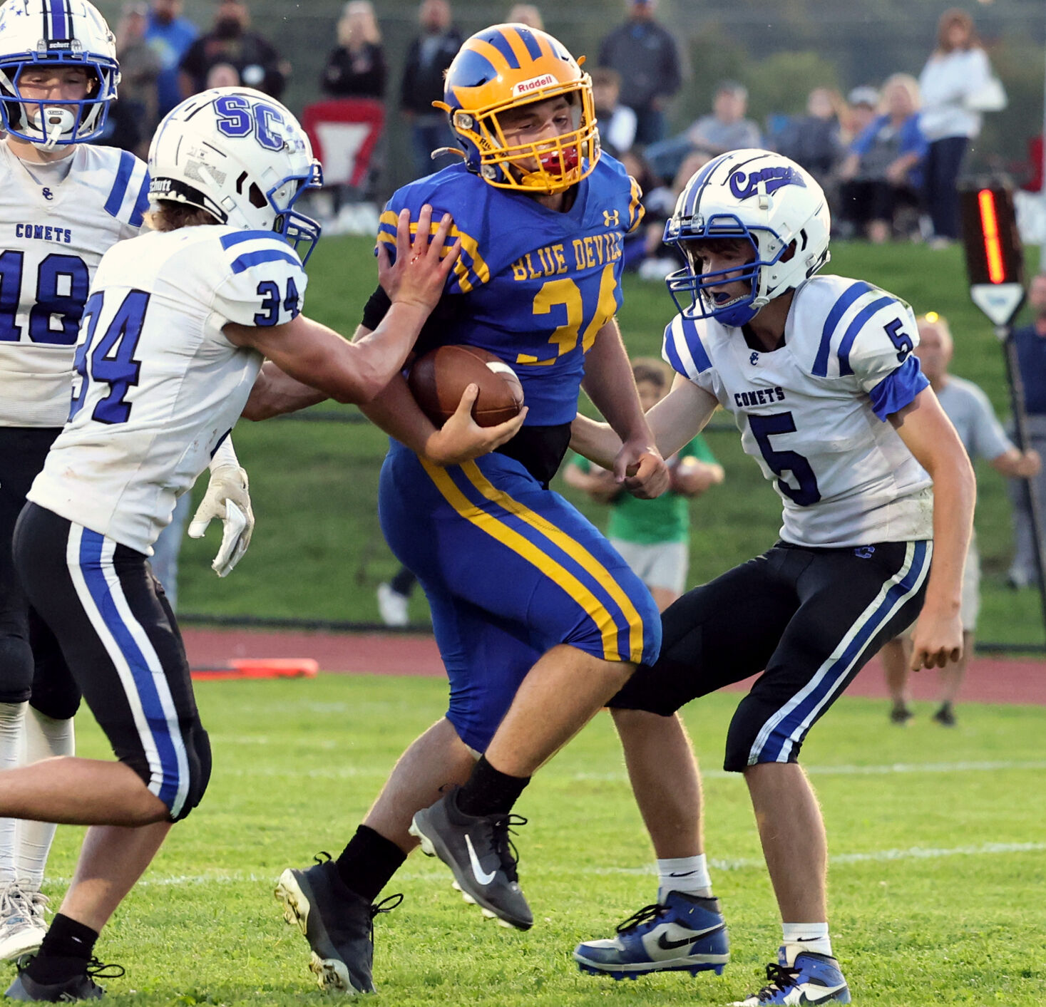 Cato-Meridian football beats Sandy Creek (photos, video)