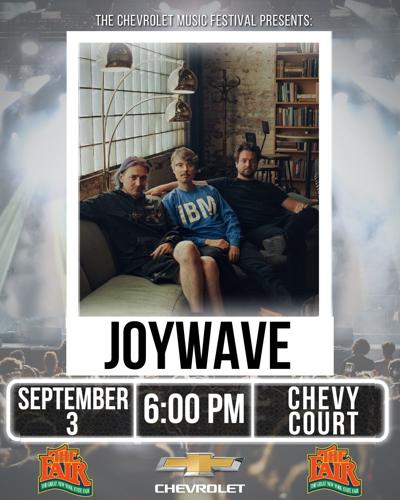 Rochester-based Joywave to play NY State Fair
