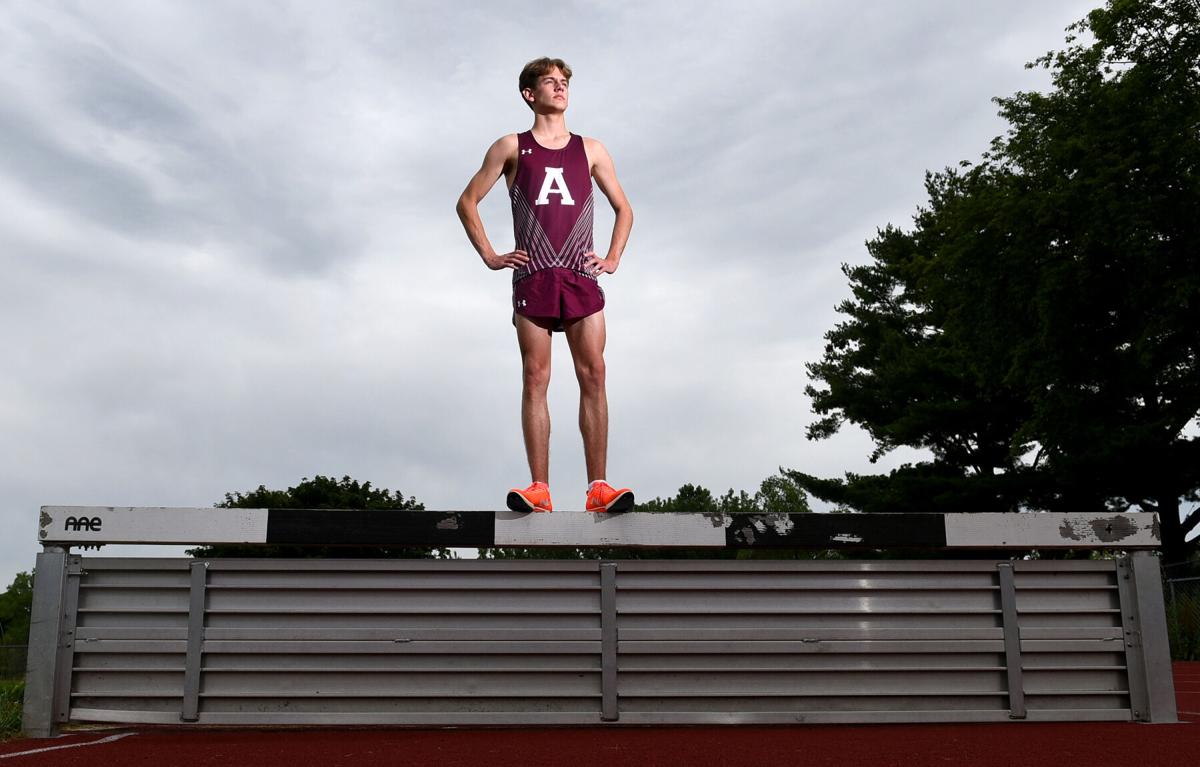Auburn's Maher runs, jumps his way to NYS track finals