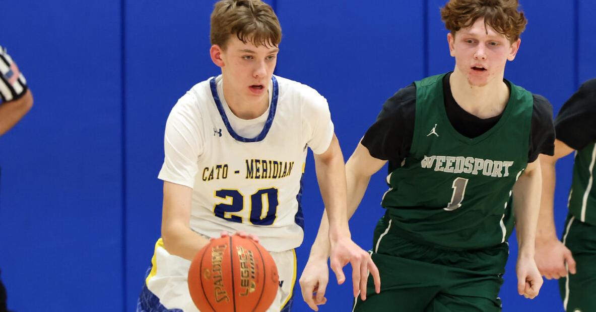 Cato-Meridian boys basketball takes down Union Springs
