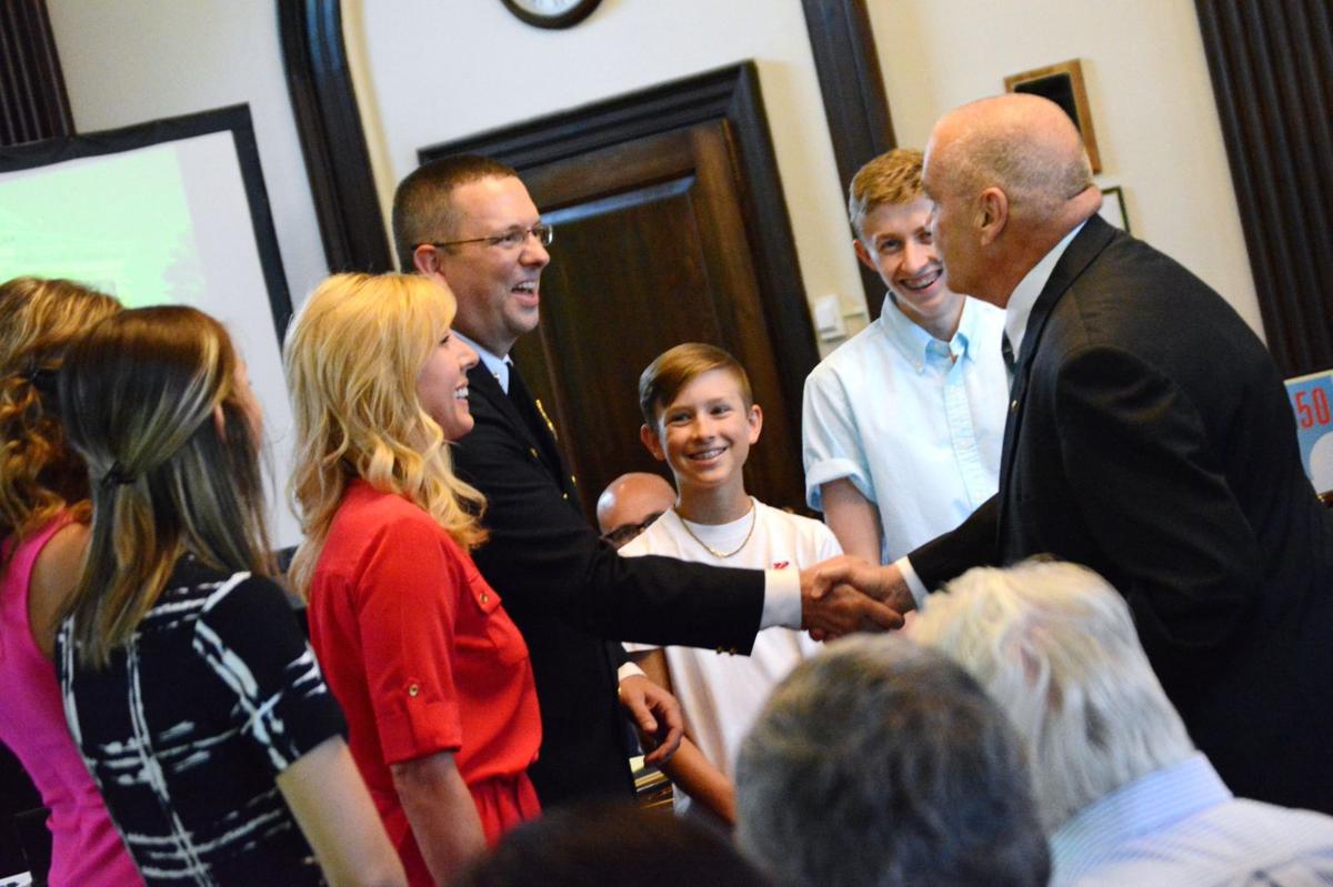 Auburn Police Chief Shawn Butler sworn into service