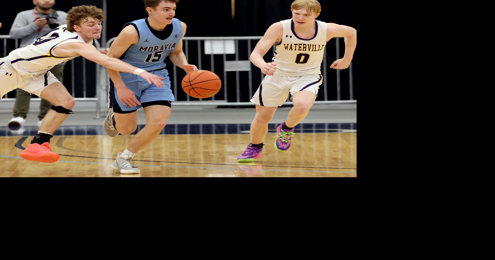 Moravia boys basketball beats Waterville in Class C regional