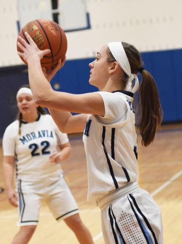 Moravia girls basketball efficient in 47-29 win over Marathon