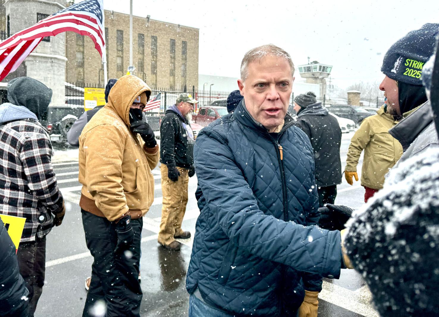 Striking Auburn Correctional officer talks conditions there