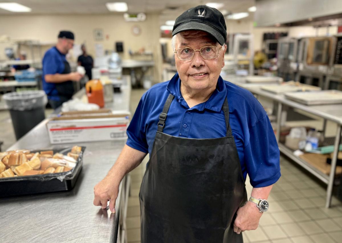 high school cafeteria worker