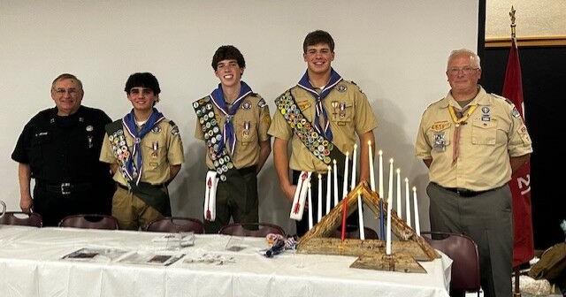 Three achieve Eagle Scout rank at Troop 21 in Owasco
