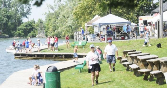 Village of Cayuga celebrates its lake, shore