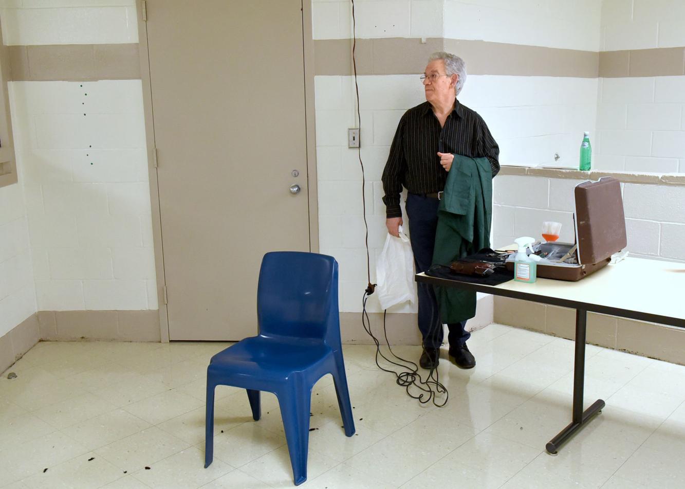 Gallery: Retired barber helps Cayuga County Jail inmates look their best