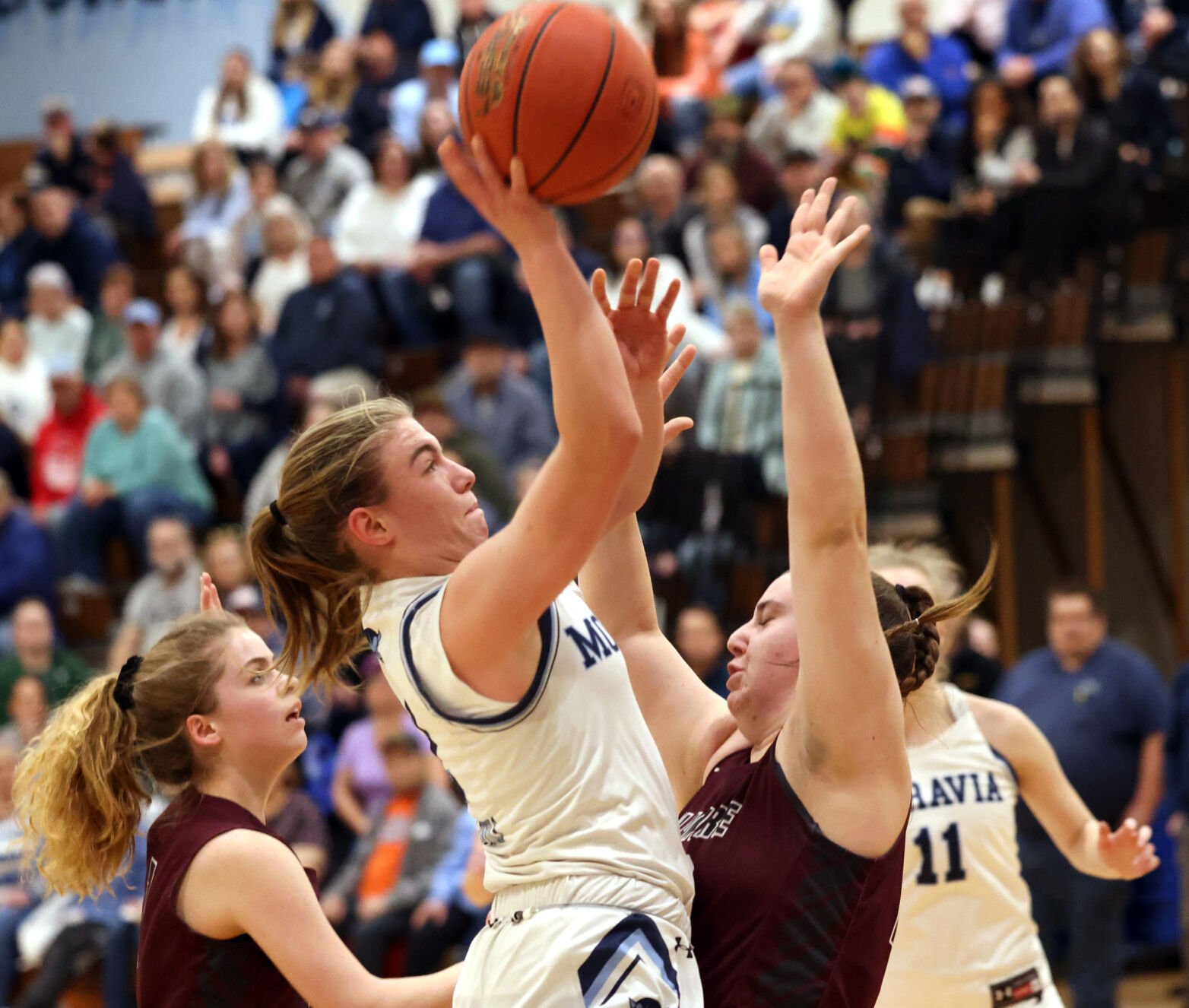 Moravia beats Delaware Academy in girls quarterfinal