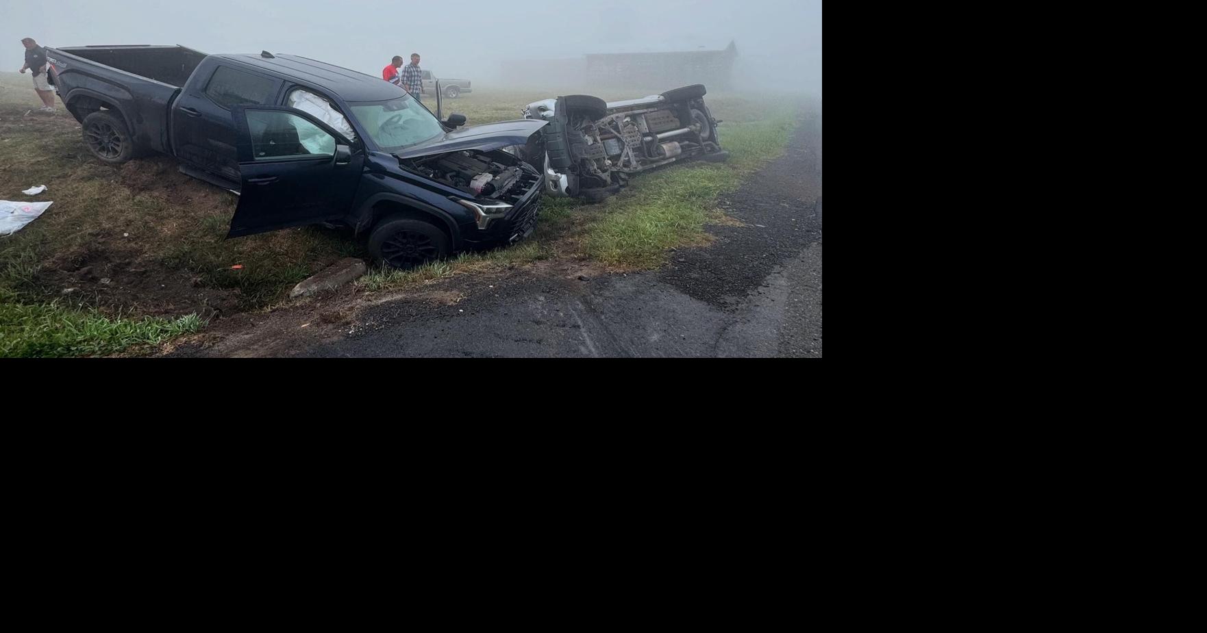 One taken to hospital after Fleming accident