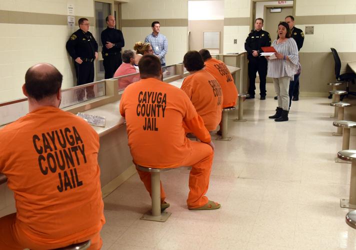 Cayuga County Jail inmates honored in first Thinking for a Change program