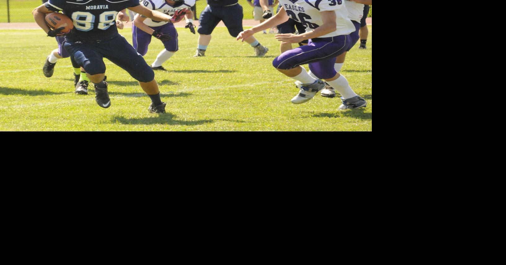 Slow start costs Moravia football in season-opening loss to Candor ...