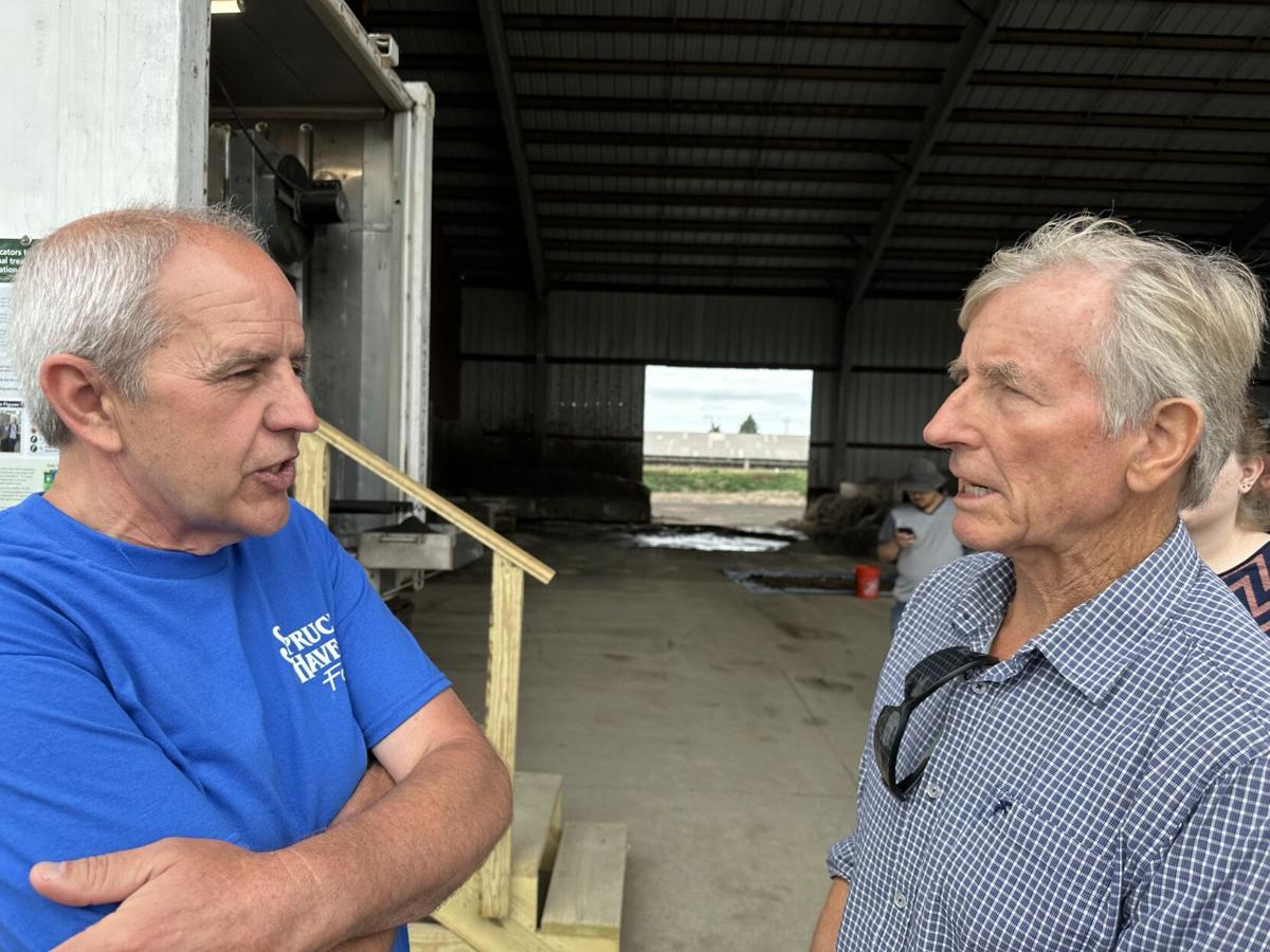 Bullish on biochar: Cayuga County farm shows manure tech to global audience