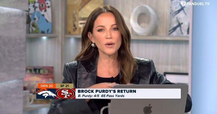 Kay Adams Reacts to Brock Purdy's Return - Up & Adams