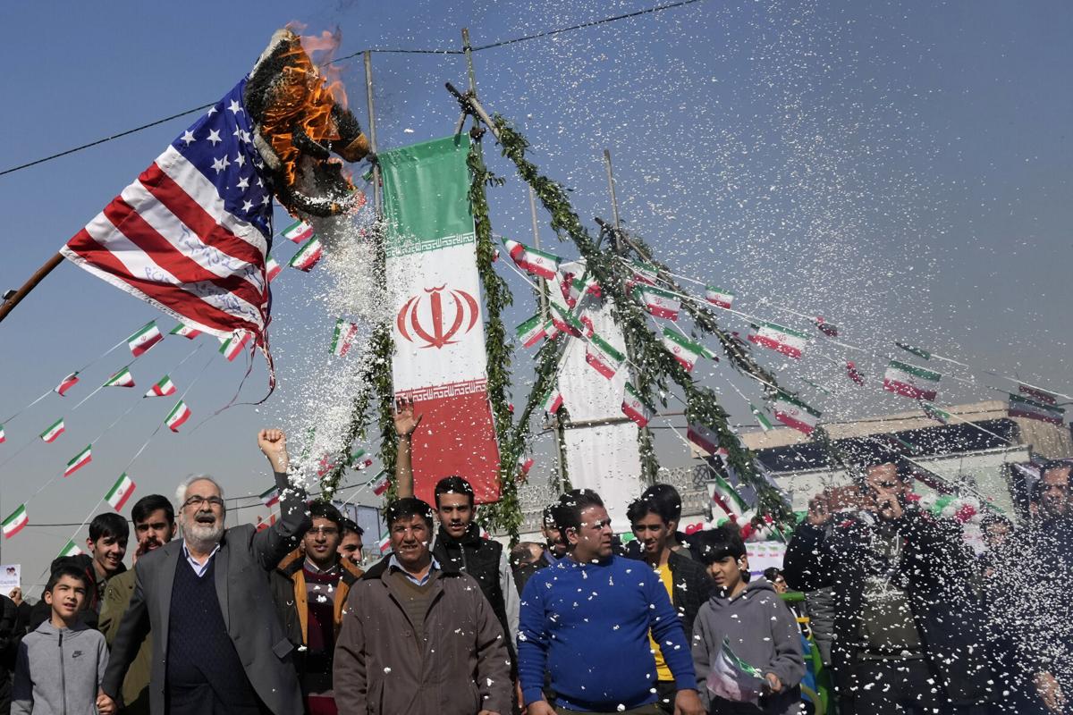 Iran marks the 45th anniversary of the Islamic Revolution as tensions ...