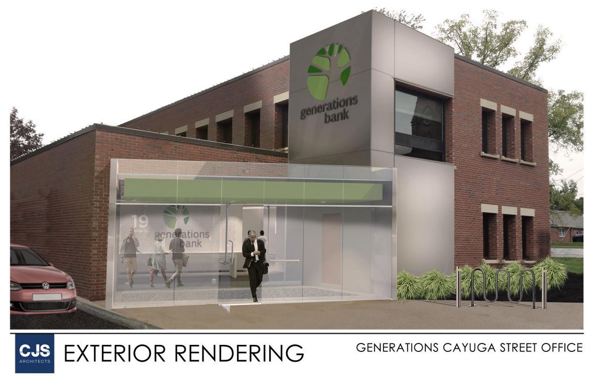 Generations Bank unveils plans for renovation in Seneca Falls | Local ...