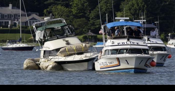FBI divers at sunken vessel where three died