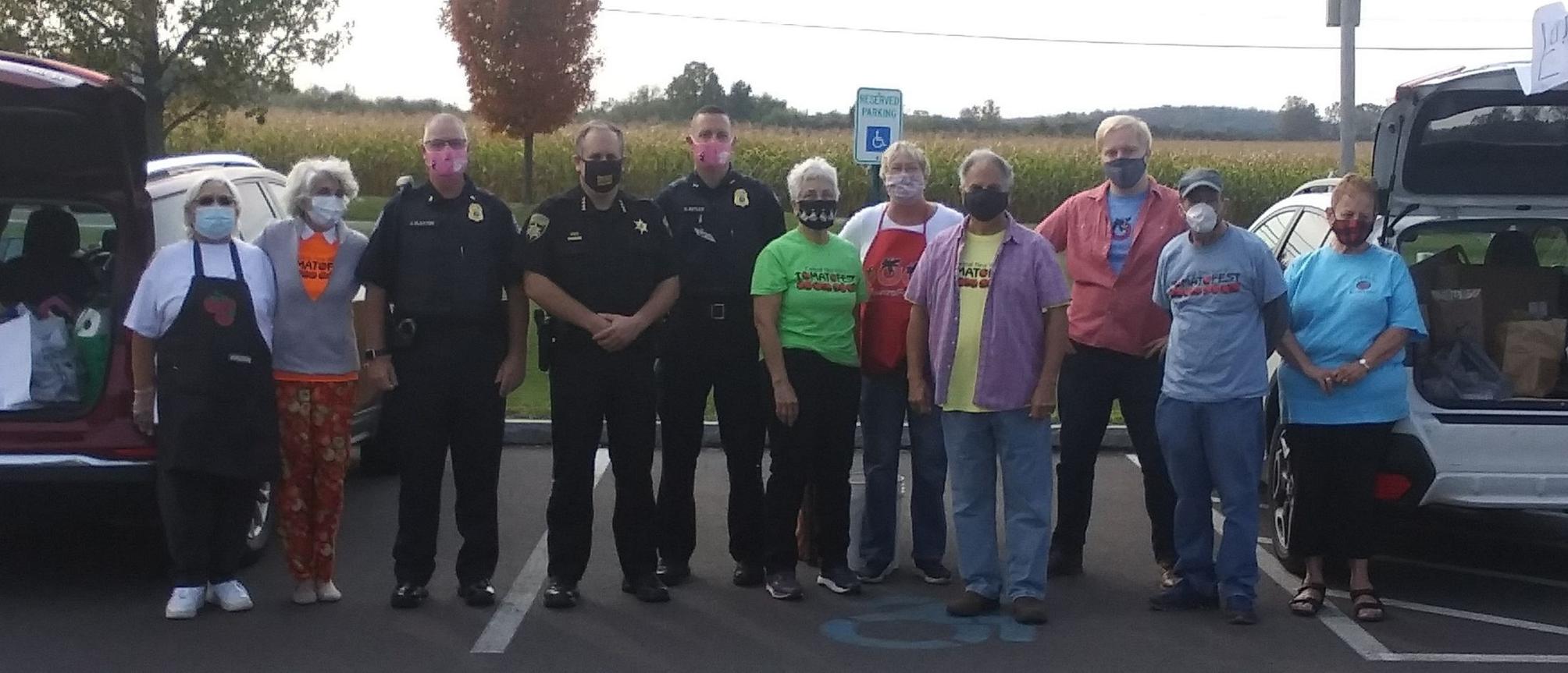 TomatoFest drive-thru helps Cayuga County food pantries