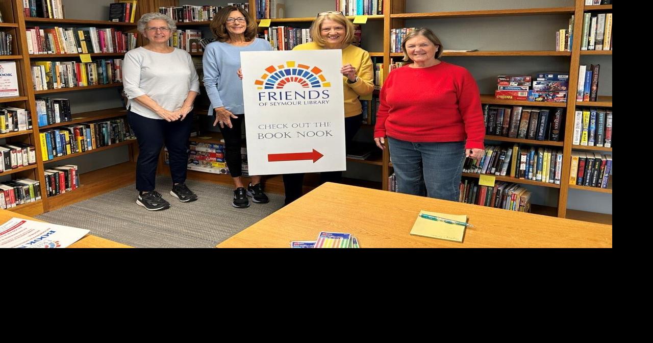 Seymour Library in Auburn offering Book Nook