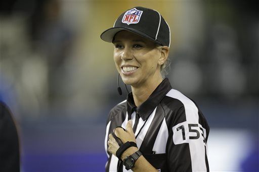 NFL hires Sarah Thomas, first female official