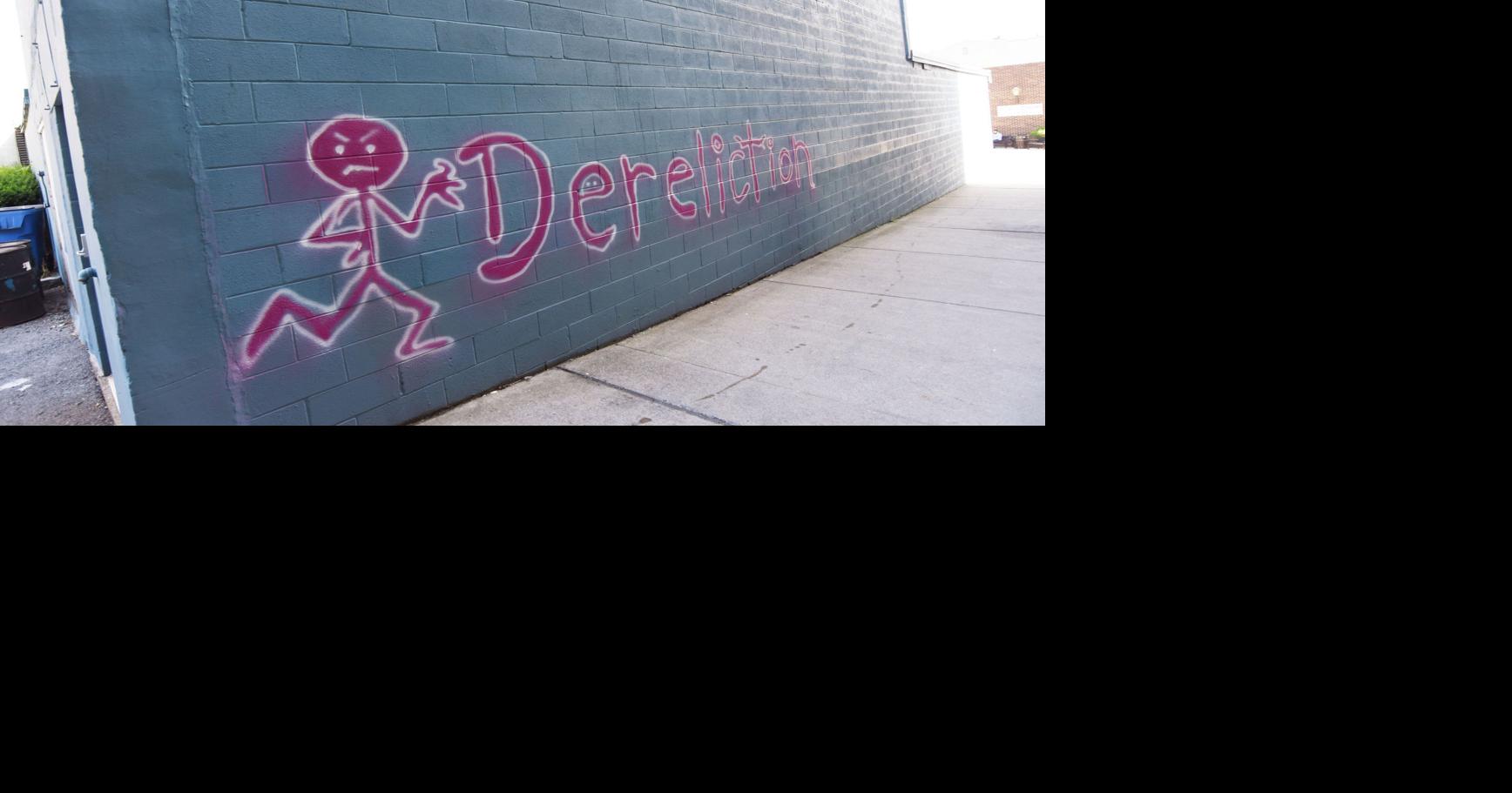 As 'Dereliction' graffiti tags tally a dozen, Auburn police investigate