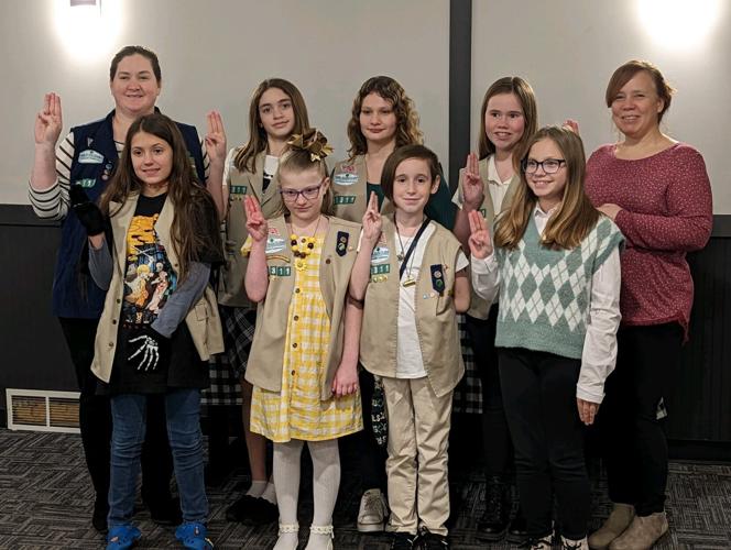 Alvarez Auburn Cato Girl Scouts Earn Gold Award